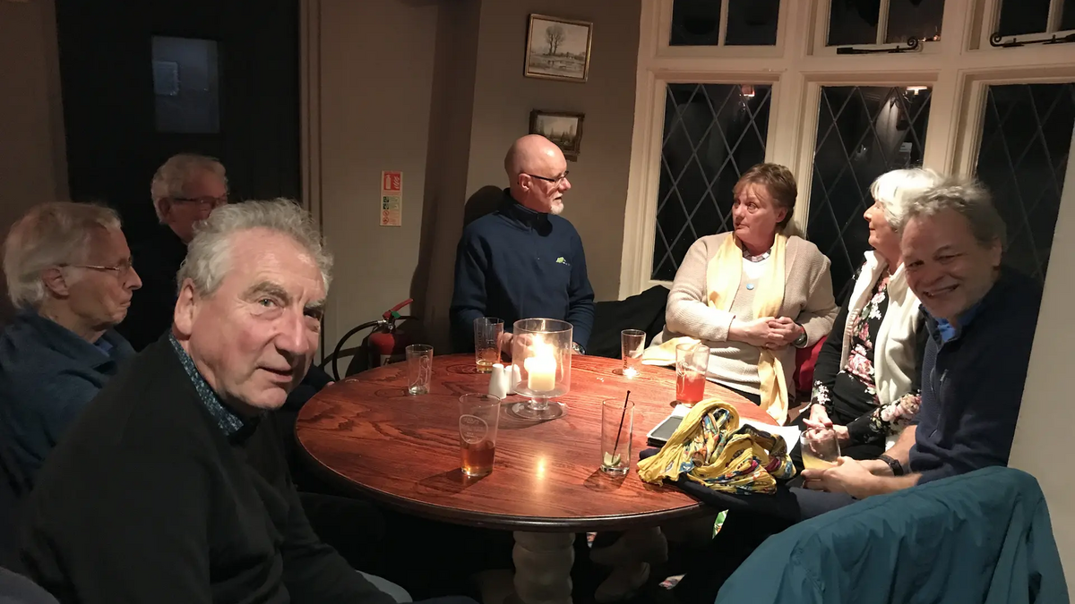 January LibDem pint - Exmouth and Exeter East Liberal Democrats